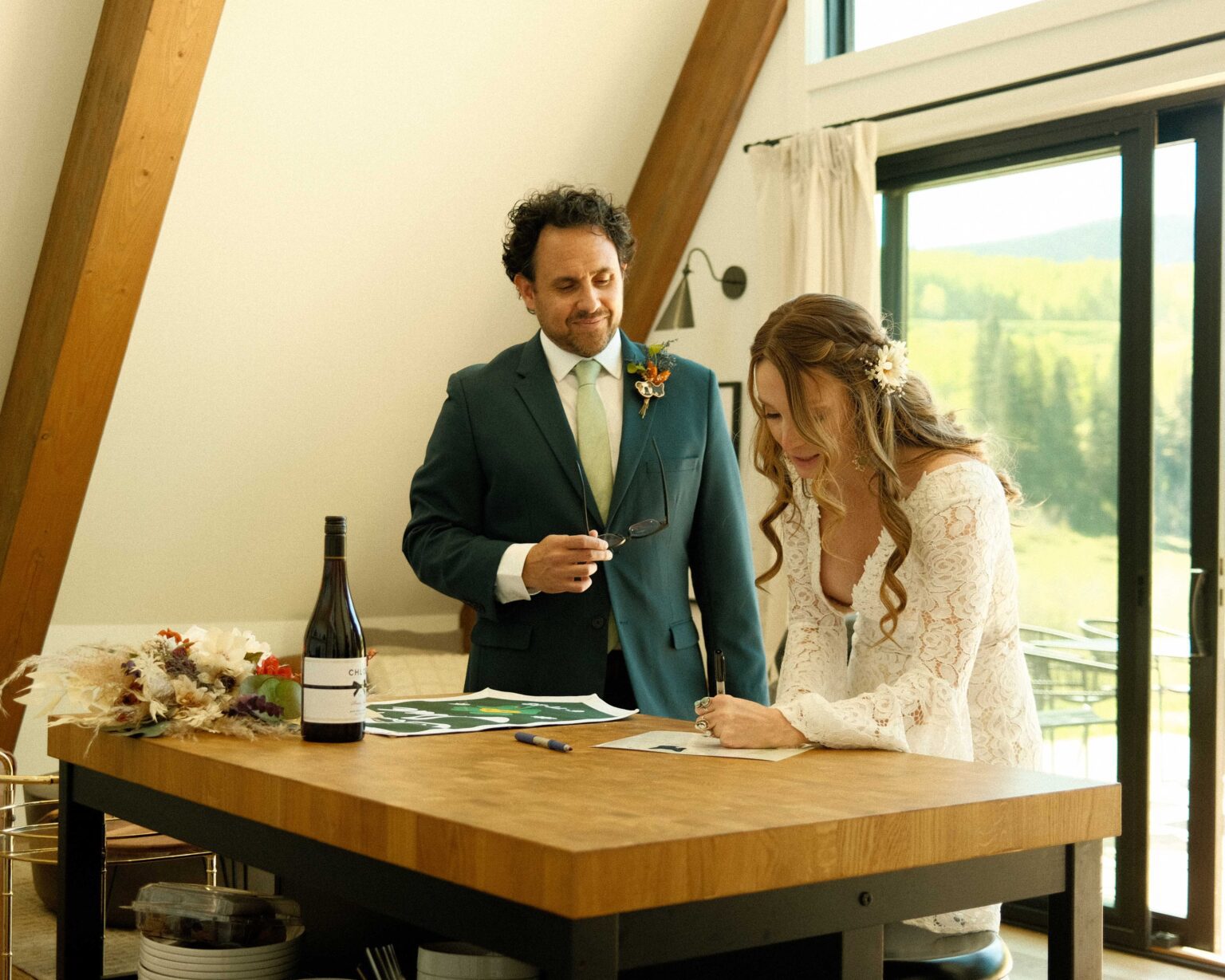 Lakeside Elopement in the Heart of Colorado - Isabella Griffith